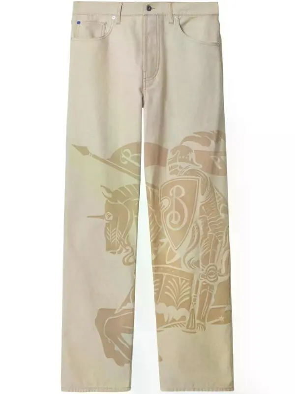 Burberry Printed Jeans