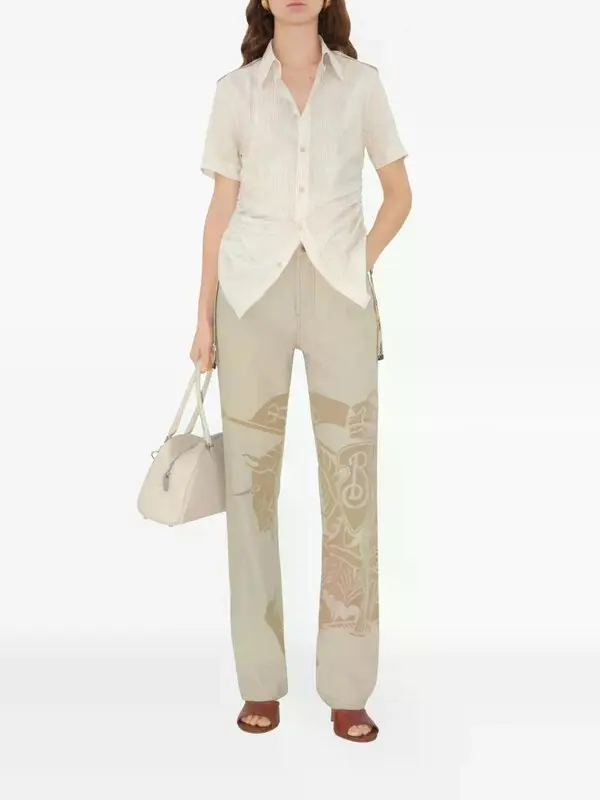 Burberry Printed Jeans