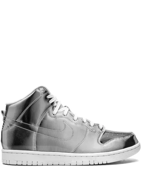 Nike X Clot Dunk High Metallic Sneakers