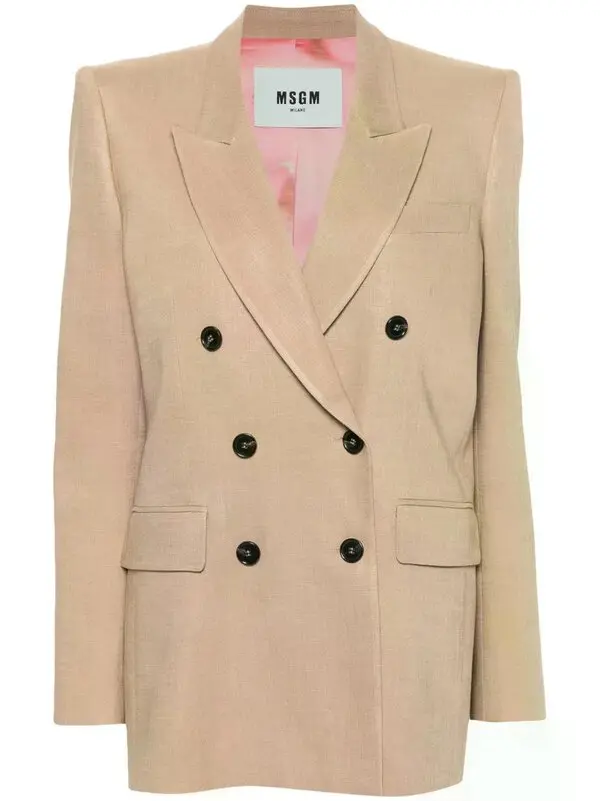 MSGM Double-breasted Blazer