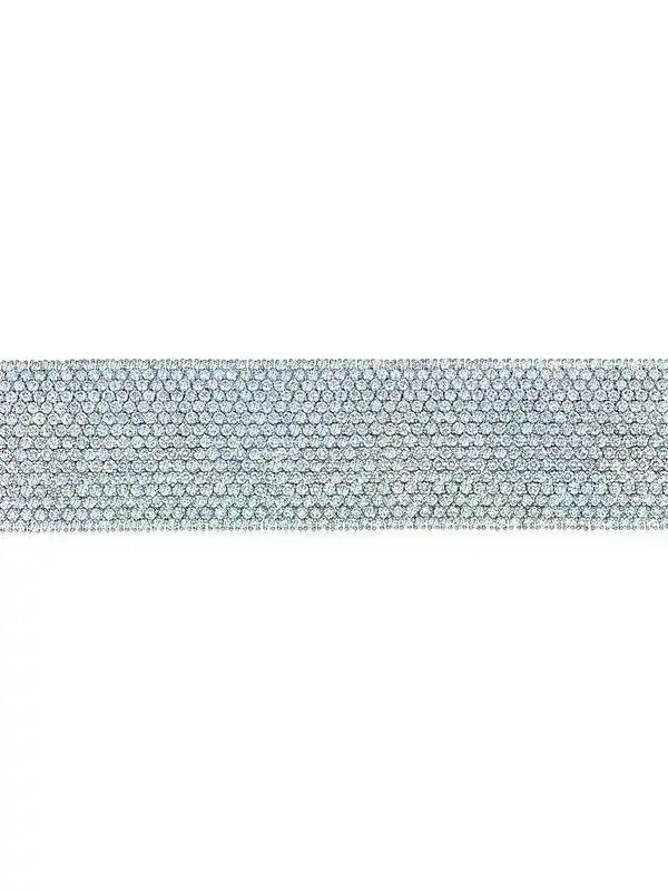 Kwiat 18kt White Gold Diamond Moonlight 15-row Bracelet