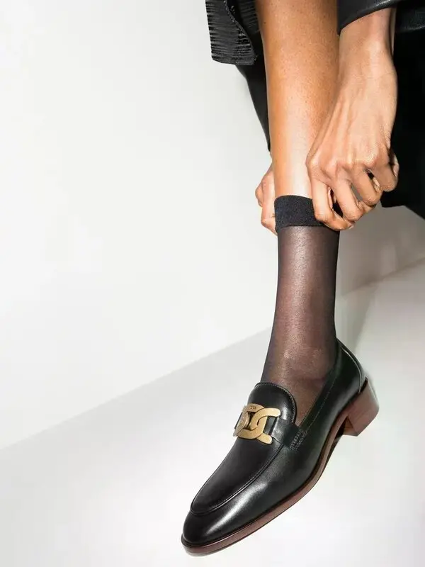 TOD'S Chain-link Detail Loafers