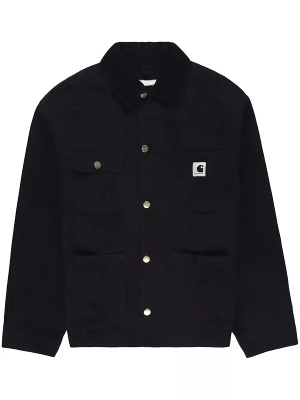 Carhartt Work In Progress Logo-patch Cotton Shirt Jacket