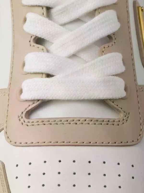 Prada Downtown Bold Leather Sneakers
