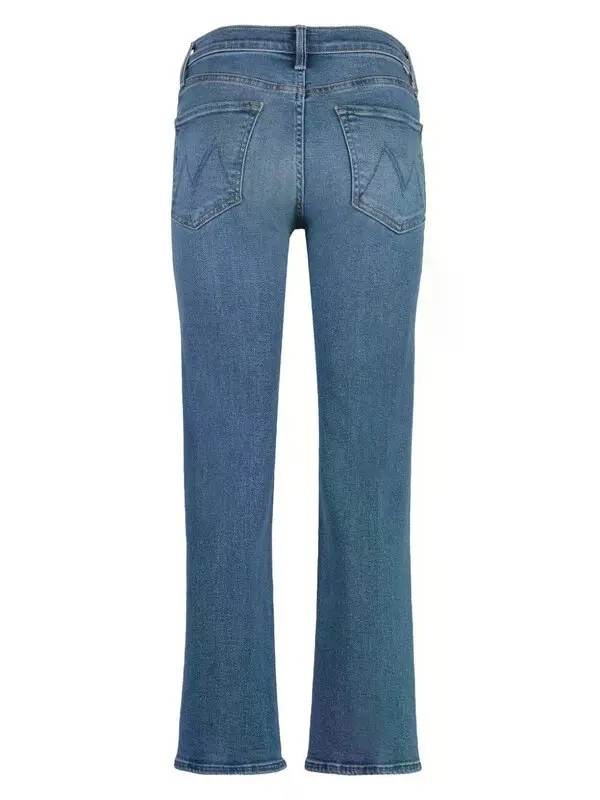 MOTHER Cropped Skinny Jeans