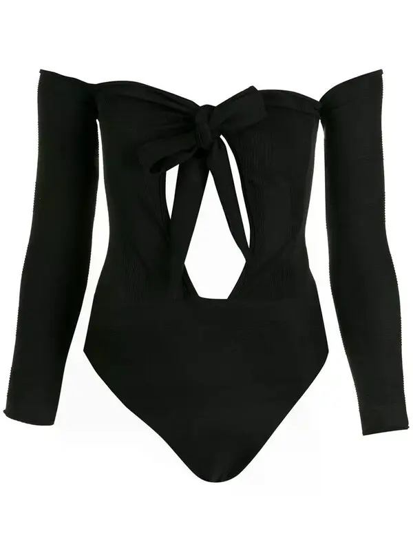 AMIR SLAMA Cut-out Bodysuit