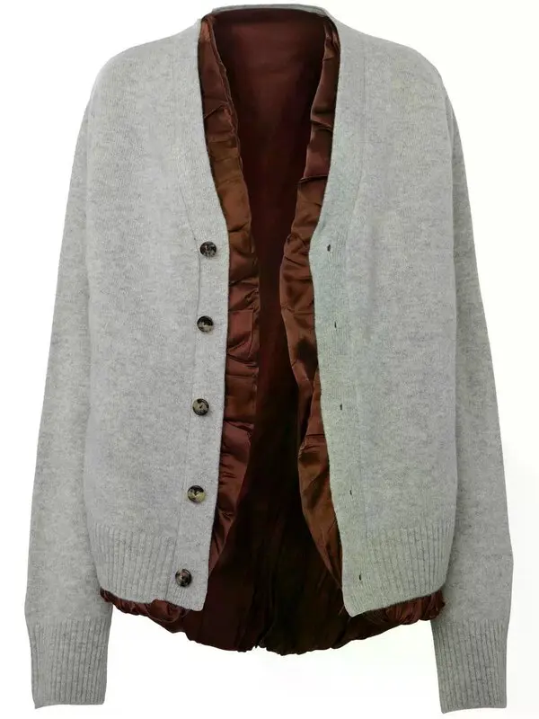 JW Anderson Satin-lined Cardigan