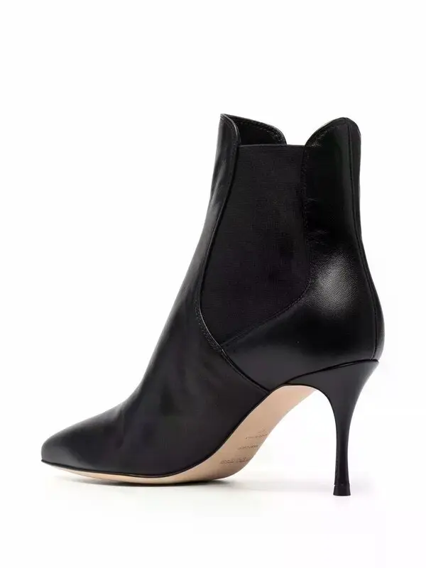 SERGIO ROSSI Godiva 80mm Chelsea Boots