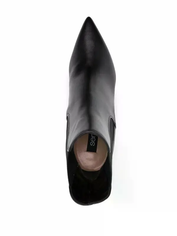 SERGIO ROSSI Godiva 80mm Chelsea Boots