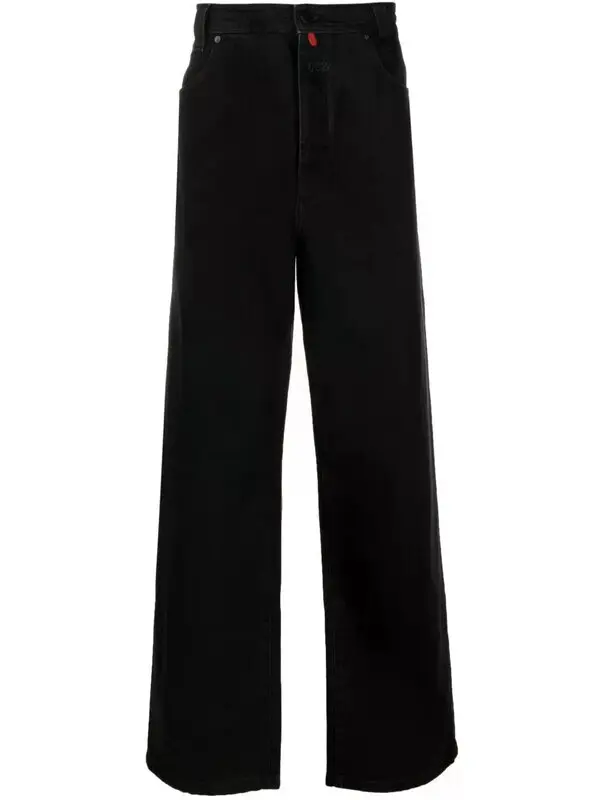 032C Logo-patch Straight-leg Jeans