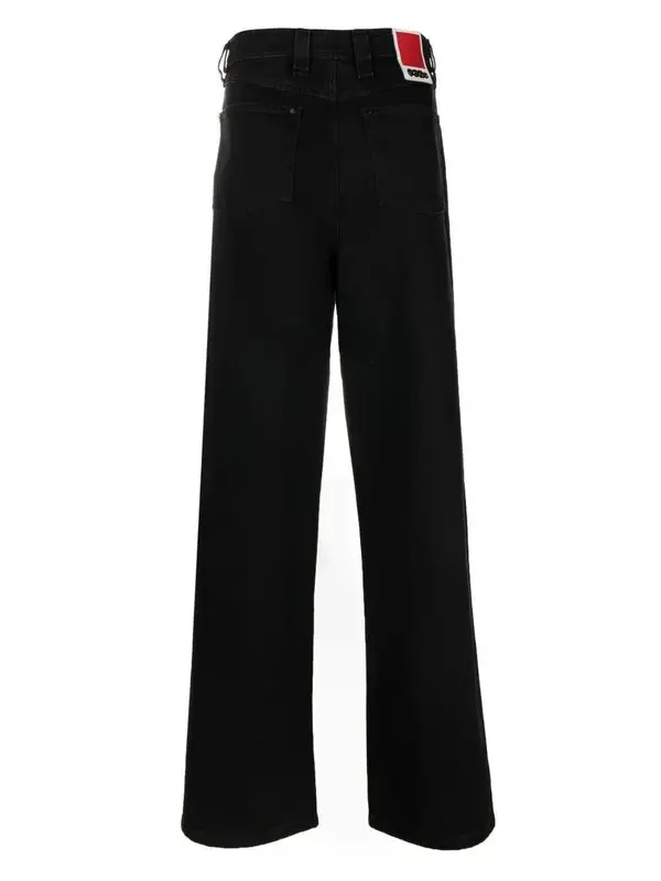 032C Logo-patch Straight-leg Jeans