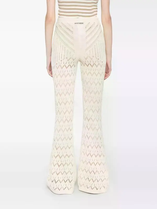 Patrizia Pepe Openwork Trousers