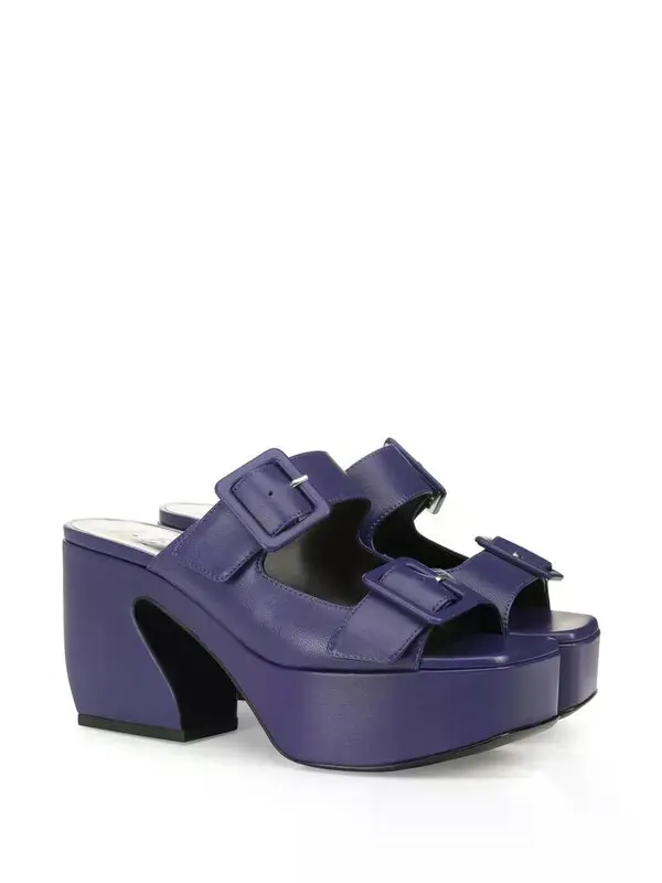 SERGIO ROSSI Heeled Platform Sandals