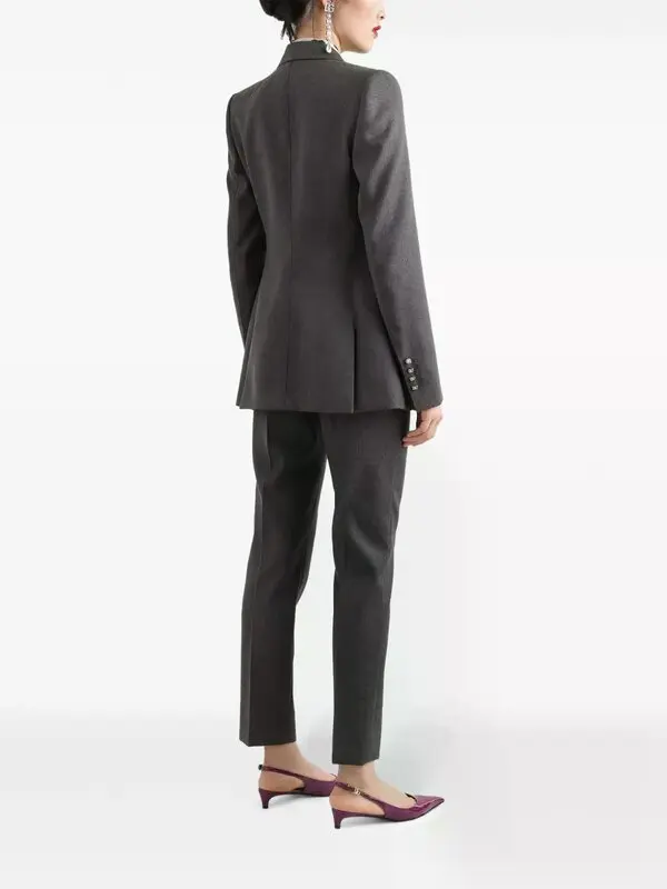 Dolce & Gabbana Pressed Crease Straight-leg Trousers