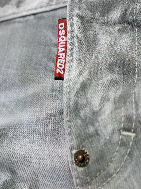 Dsquared2 Logo-patch Cotton-blend Jeans