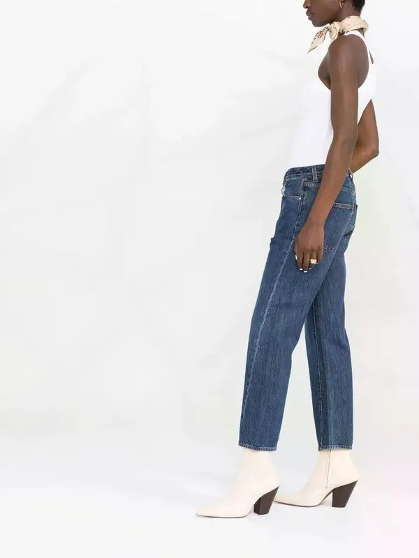 TOTEME Cropped Straight-leg Jeans