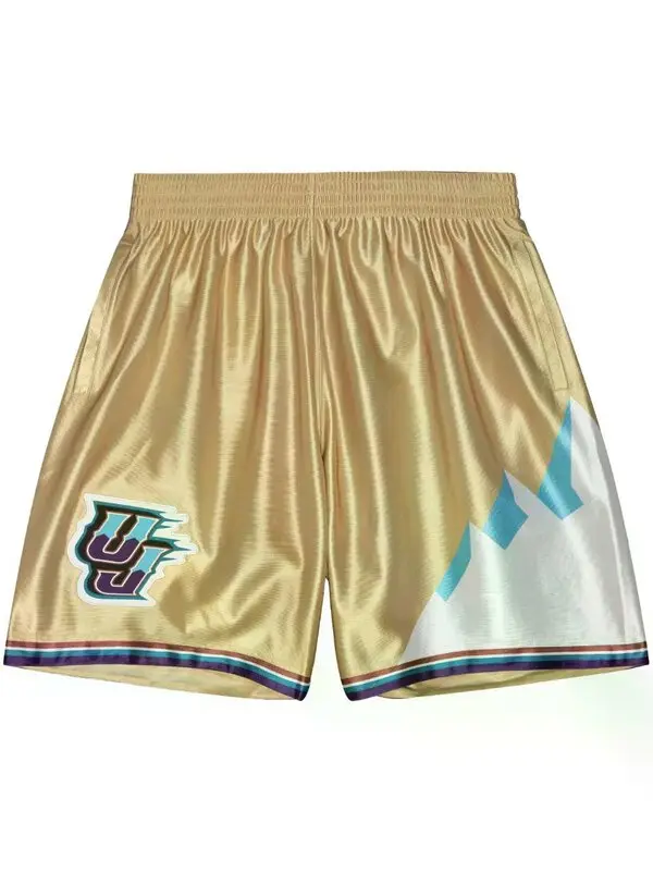 Mitchell & Ness Utah Jazz 1996 Swingman Shorts - Gold