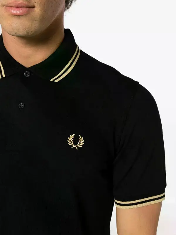 Fred Perry M12 Logo-embroidered Polo Shirt
