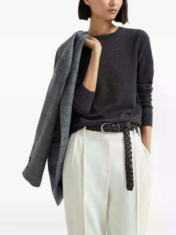 Brunello Cucinelli Cashmere Crew Neck Sweater