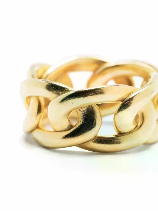 GOOSSENS Lhassa Chain-link Ring - Gold