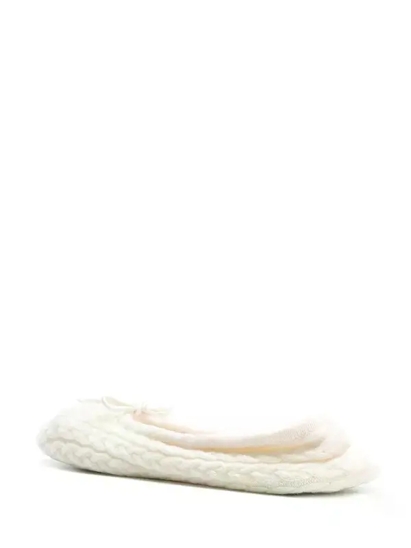 N.peal Cable Knit Slippers