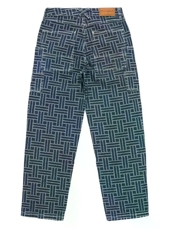Kenzo Weave Cargo Jeans