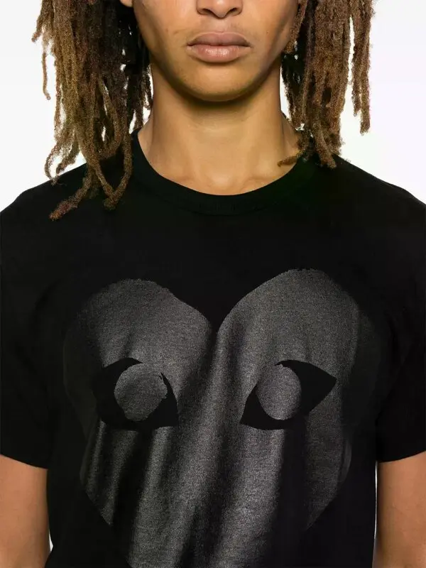 Play Comme Des Garcon Graphic Print T-shirt