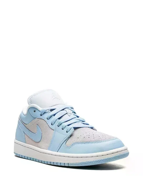 JORDAN 1 Low Football Aluminum Sneakers - Grey