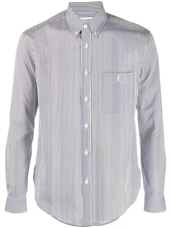 Saint Laurent Striped Button-down Shirt