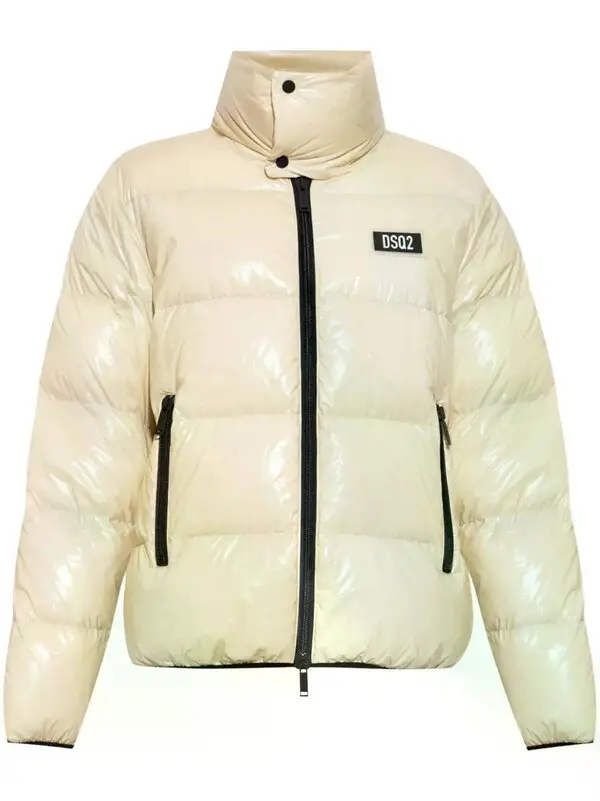 Dsquared2 Padded Puffer Jacket - Neutrals