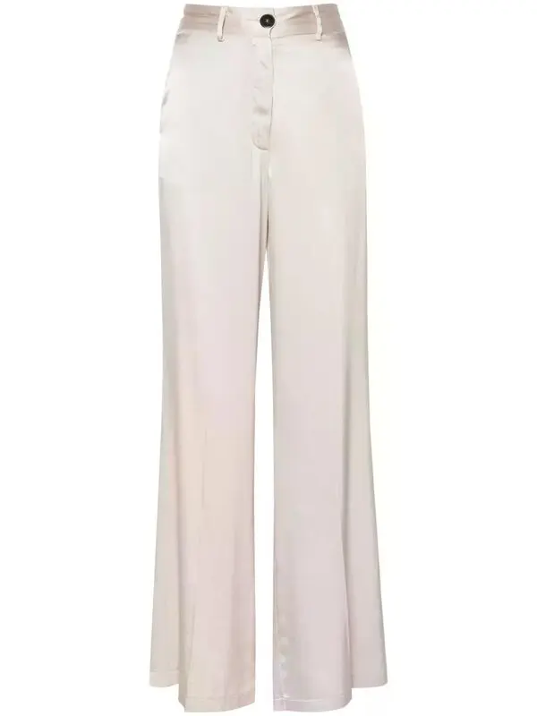 FORTE_FORTE Satin Palazzo Pants