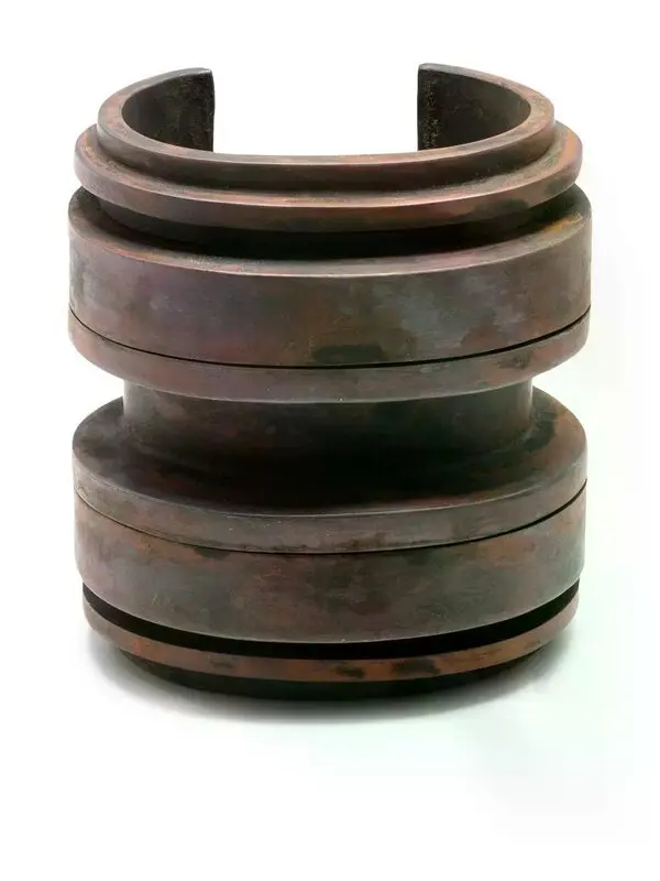 PARTS OF FOUR Ghost Combo Brass Bracelet - Brown