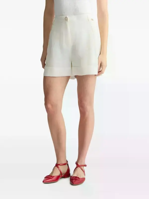 Liu Jo Ramie Straight Leg Shorts