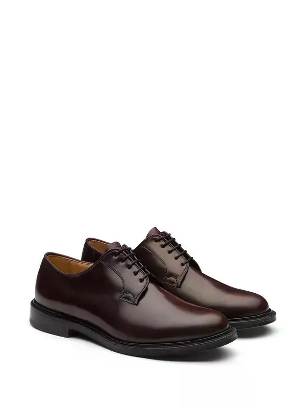 Church's Shannon Leather Derby Shoes - Red