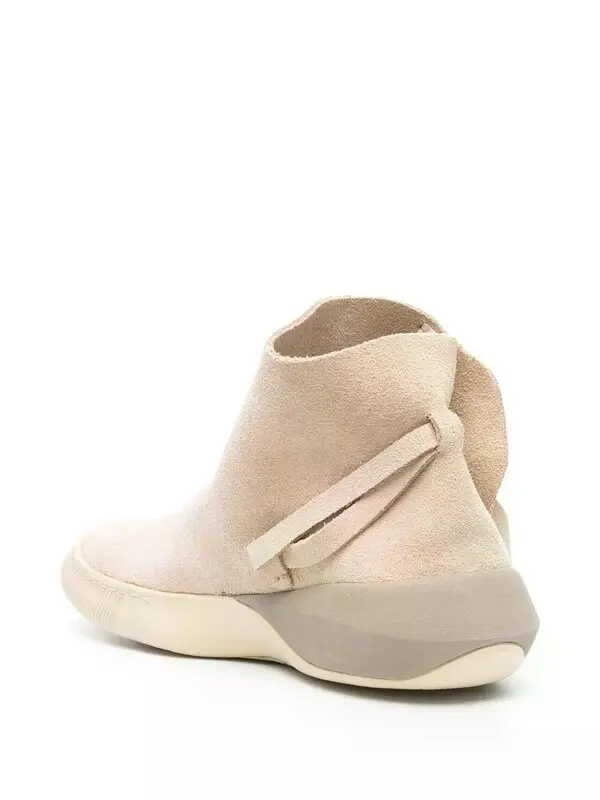 Visvim Gila Moc Mid Ii-folk Suede Sneakers
