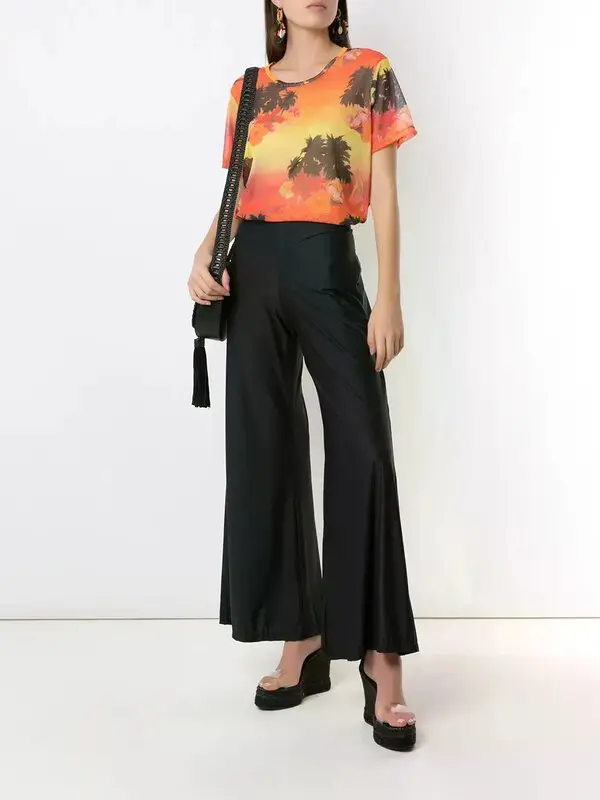 AMIR SLAMA Printed T-shirt