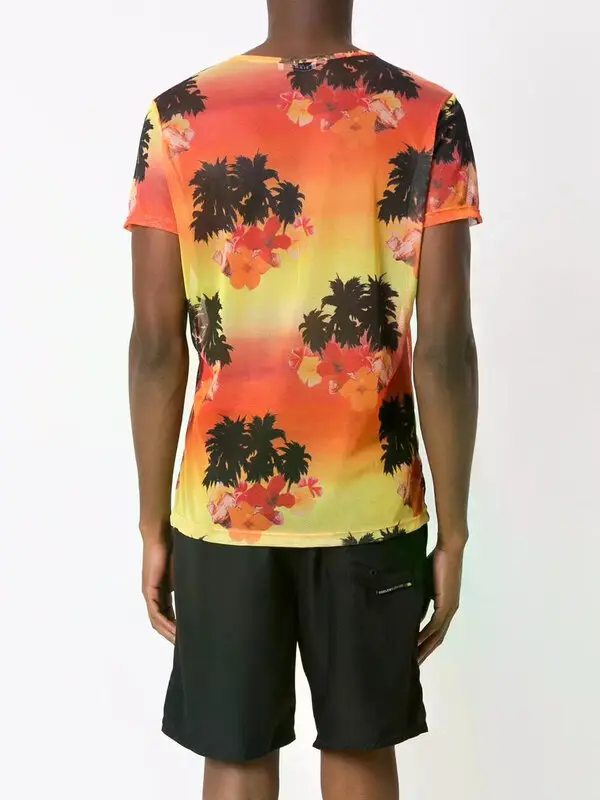 AMIR SLAMA Printed T-shirt