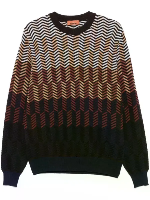 Missoni Zigzag Virgin Wool Sweater