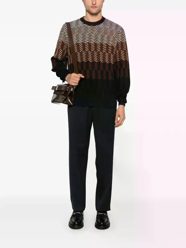 Missoni Zigzag Virgin Wool Sweater