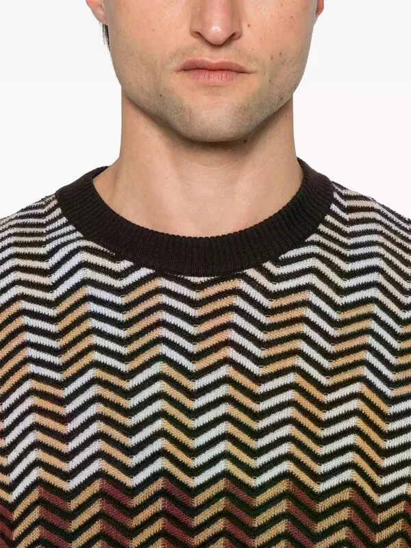 Missoni Zigzag Virgin Wool Sweater