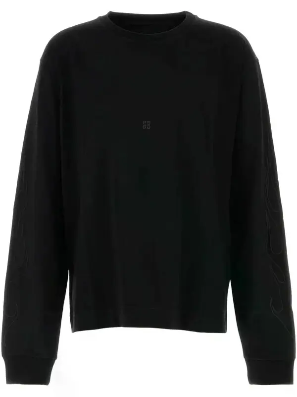 Givenchy Flame-graphic T-shirt