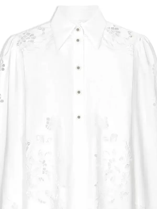 Dolce & Gabbana Cut-out Shirt Mini Dress