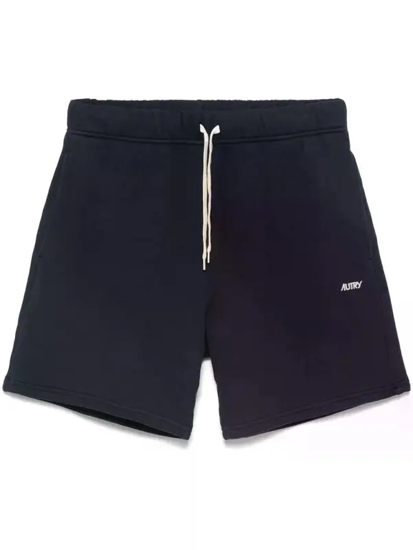 AUTRY Cotton Track Shorts - Blue