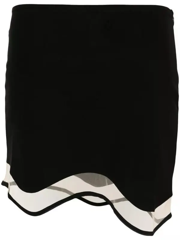 NENSI DOJAKA Heartbeat Mini Skirt - Black