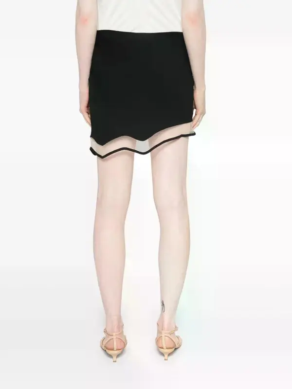 NENSI DOJAKA Heartbeat Mini Skirt - Black