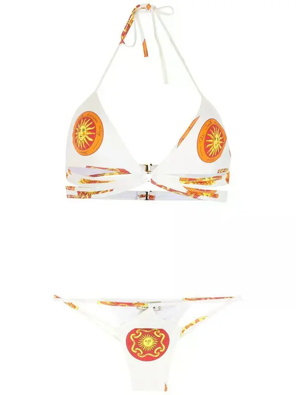 AMIR SLAMA Sol Print Bikini Set