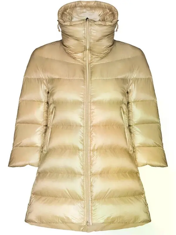 Herno Cleofe Padded Coat - Neutrals