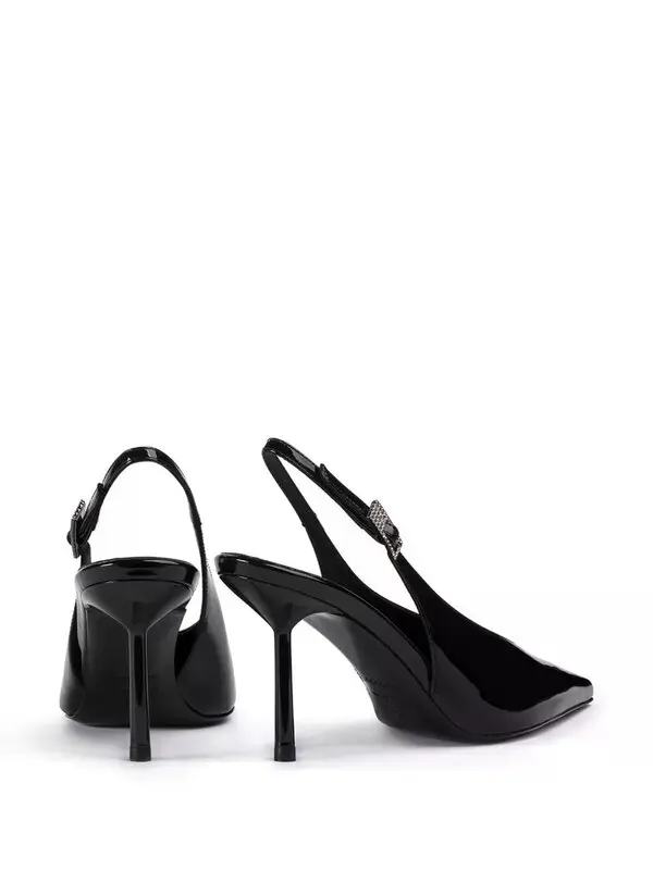 LE SILLA Clivage Leather Pumps