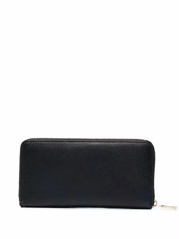 Patrizia Pepe Pebble-leather Continental Wallet