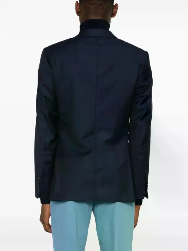 FURSAC Virgin Wool Blazer - Blue